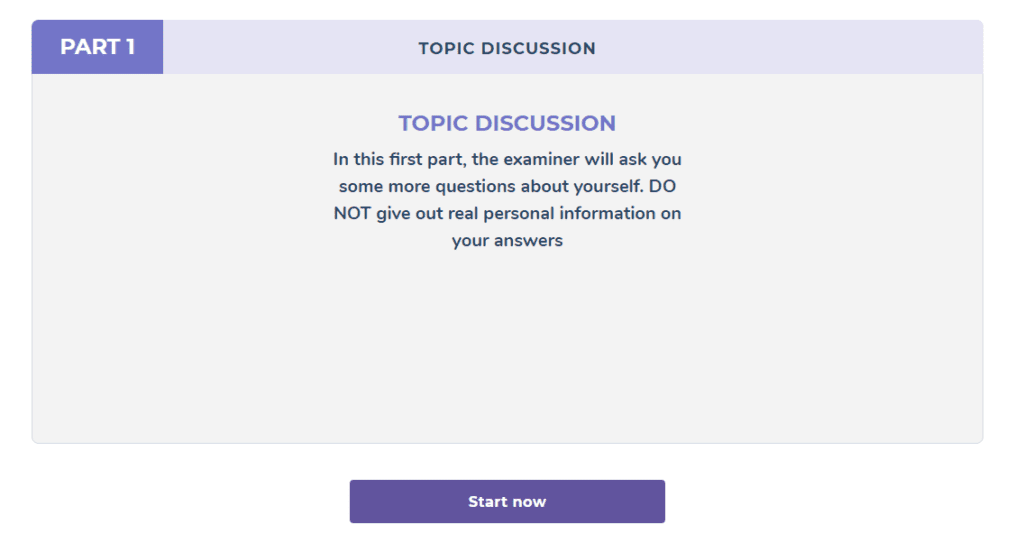 IELTS LMS Speaking Module - IELTS Business